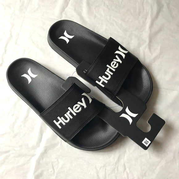 Hurley | Shoes | Hurley Mens Slides Beach Sandals Pool Shoe Sz | Poshmark